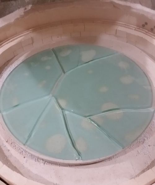 Mold Making for Slumping Mirrors in a Kiln